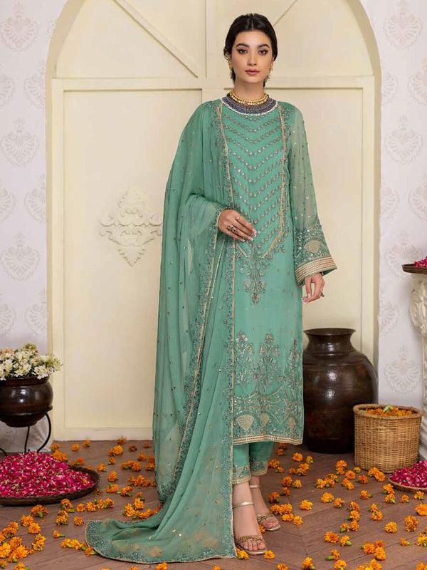 Buy Embroidered Polly Chiffon Salwar Kameez - Pakistani Dress - C916C ...